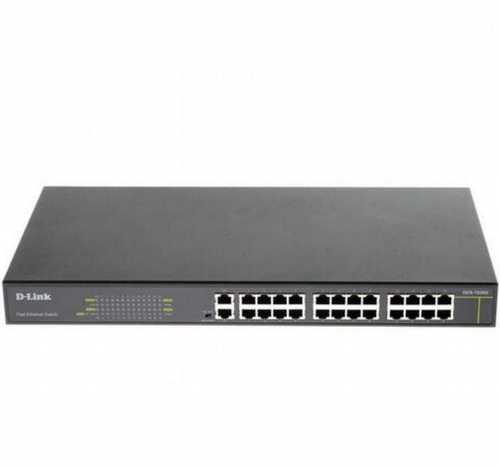 Коммутатор D-Link Gigabit E-net Switch (24UTP 100Mbps, 2 UTP 1000Mbps)