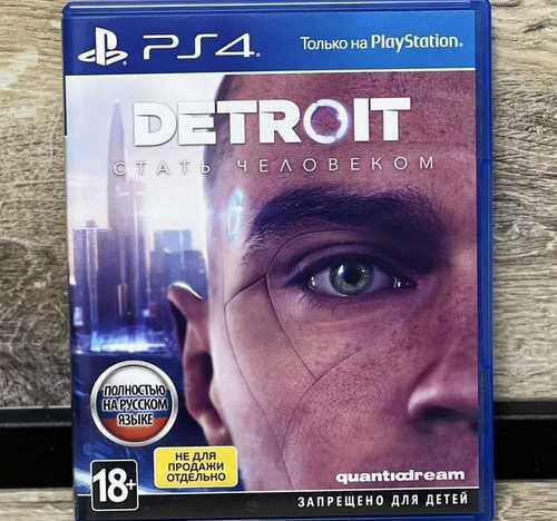 Игра Detroit: become human PS4