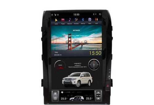 Магнитола Тесла Toyota Land Cruiser 200