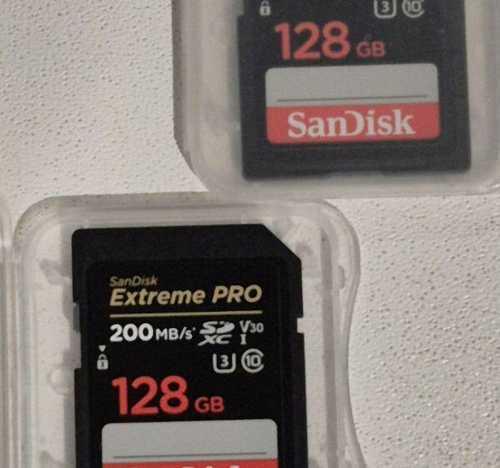 Карта памяти SanDisk 128 гб