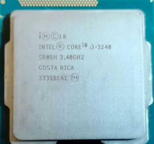 Процессор i3 3240