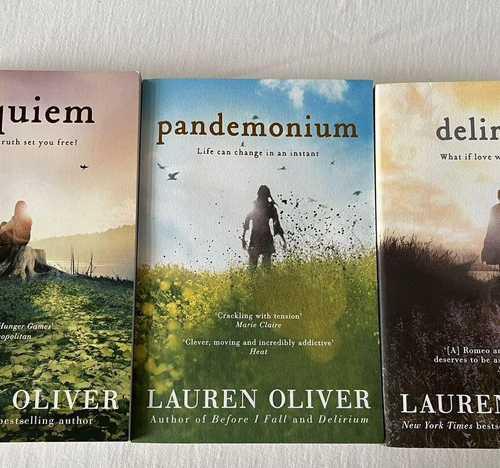 Книги на английском яз. Lauren Oliver оригинал