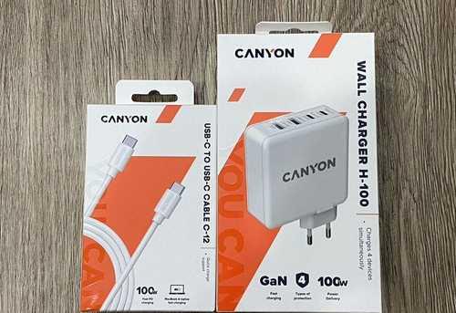 Провод USB-C 100вт Canyon H-100 (адаптер питания)