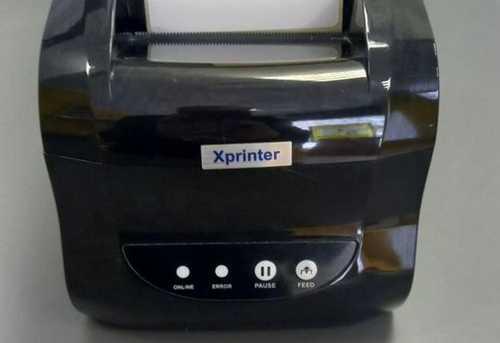 Термопринтер xprinter 365b для печати этикеток