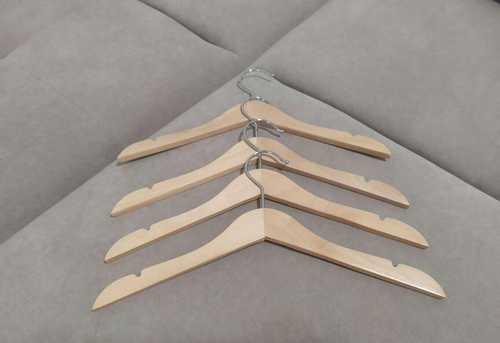 Вешалки плечики IKEA детские деревянные