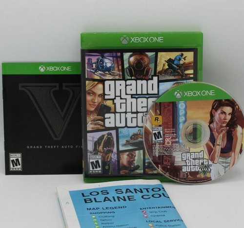 Gta 5 xbox one диск