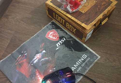 MSI Мышь Коврик Брелок Loot Box