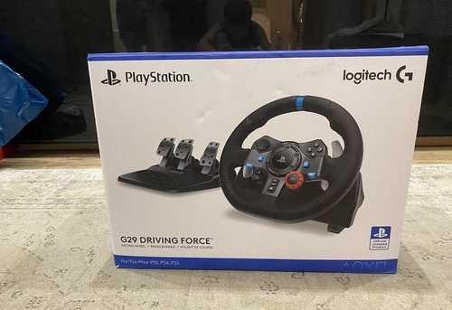 Logitech g29 driving force +shifter кпп новый