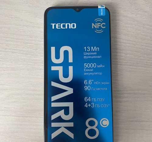 TECNO Spark 8C, 4/64 ГБ