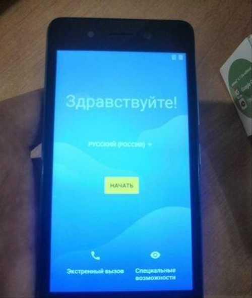 Телефон intel A16 plus 1/8