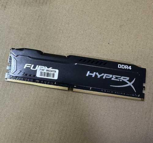 Оперативная память ddr4 hyperx fury 16gb