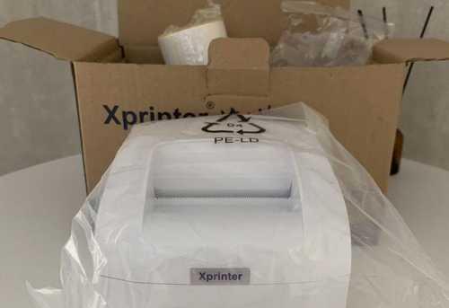 Термопринтер этикеток xprinter xp 365b новый