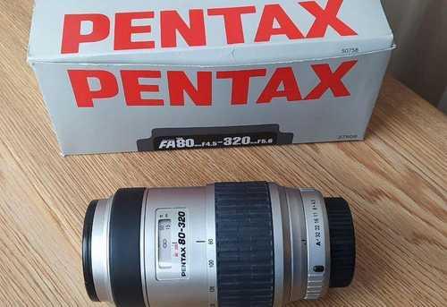 Объектив pentax fa 80 320