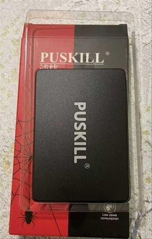 SSD для ноутбука диск sata3 128 gb puskill