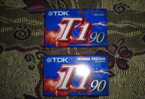 2 новые кассеты TDK в упаковке