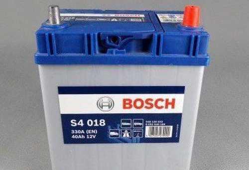 Аккумулятор Bosch Asia S4 Silver 40Ah 330А S40 180