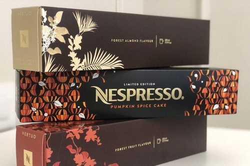 Капсулы 39шт Nespresso Vertuo лимитированная серия