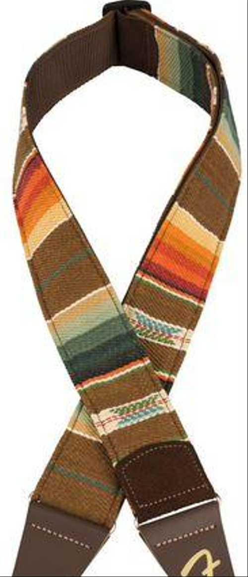Ремень гитарный fender 2 sonoran strap saguaro