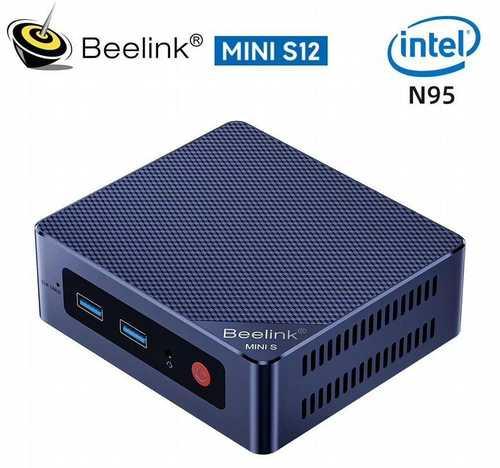 Мини пк beelink mini s12 intel n95 16/500gb