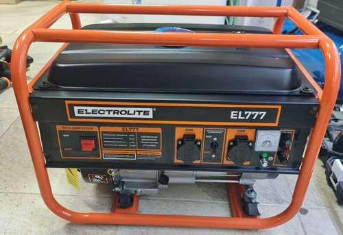 Бензогенератор генератор еlectrolite EL777