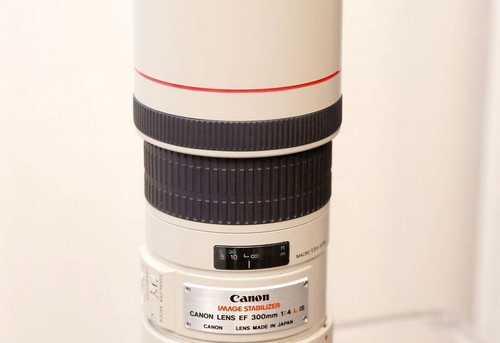 Объектив Canon EF 300мм f/4 L IS USM | Festima.Ru - Мониторинг объявлений