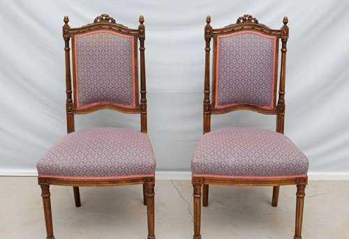 Пара стульев в духе классицизма антиквариат