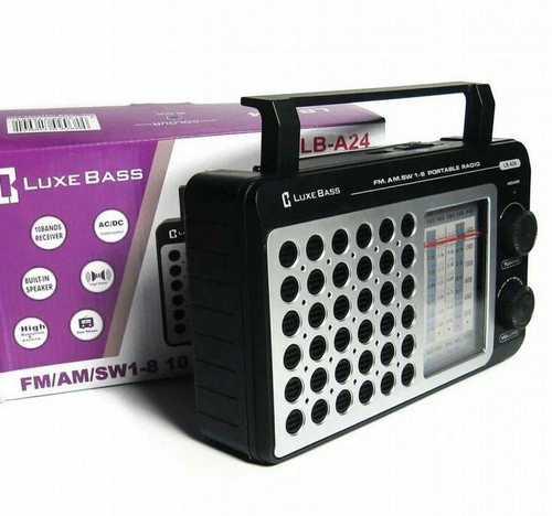 Радиоприёмник Luxe Bass LB-A24/AM/FM/SW