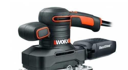 Виброшлифмашина worx WX641 220V 250Вт электрическа