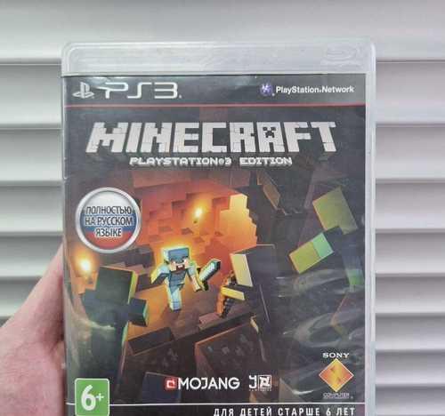 Игра для приставки Minecraft PS3 диск