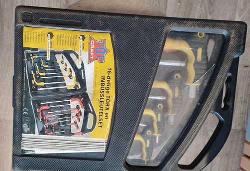 Набор ключей torx в кейсе