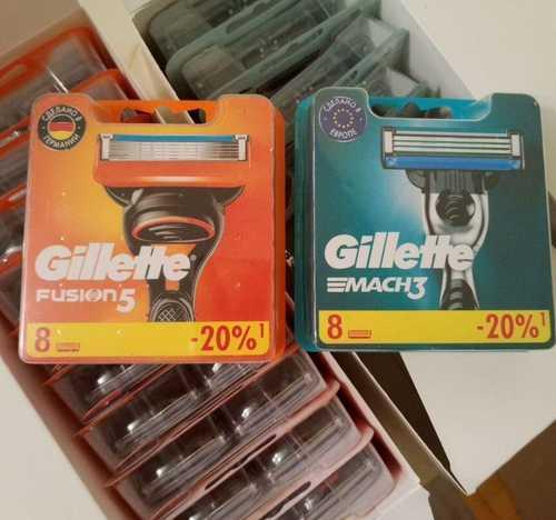 Кассеты для бритья gillette/Лезвия для бритья