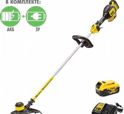 Триммер аккумуляторный Dewalt DCM561P1S-QW 18 В