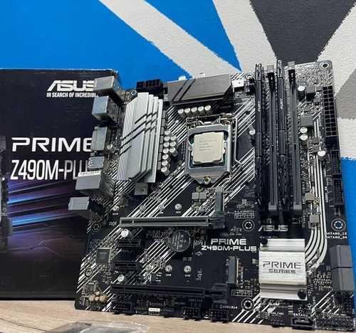 LGA1200 Комплект/Z490/ i5 10400f/16gb