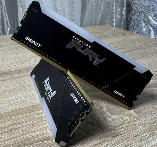 Kingston Fury Beast RGB DDR4/ 32 gb/ 3200 MHz