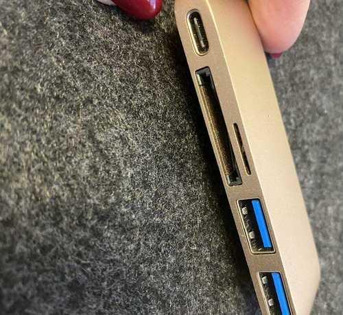 Адаптер deppa USB-C apple macbook