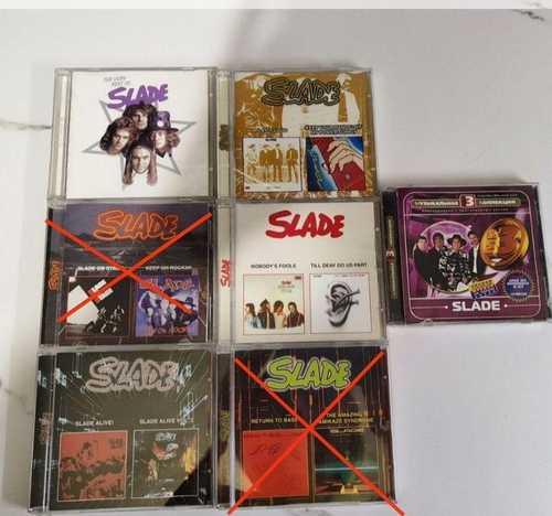 Cd диски Slade