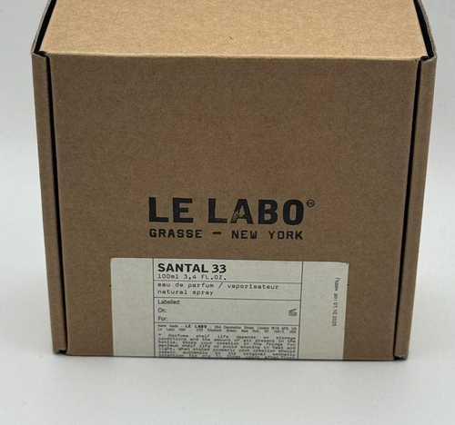 Le labo santal 33 оригинал духи