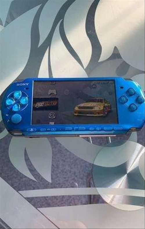 Sony PSP 3008 slim blue