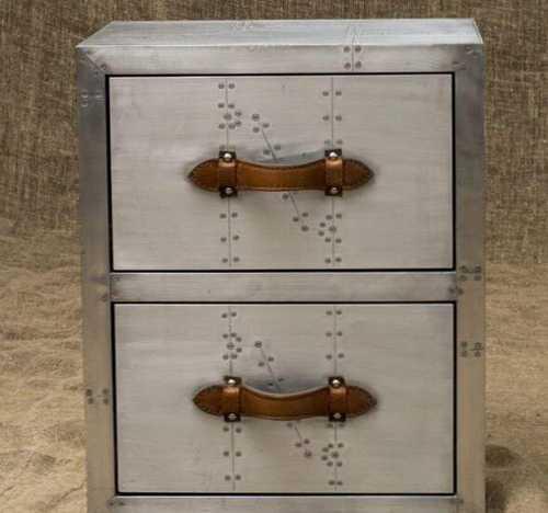 Тумба silver age 2 drawers side table