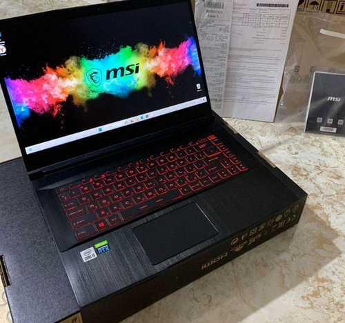 Msi GF63 i5 10Gen/RTX3050ti/16gb/SSD512/144Hz