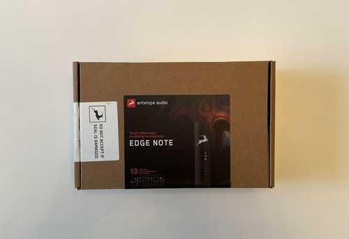 Antelope Audio Edge Note