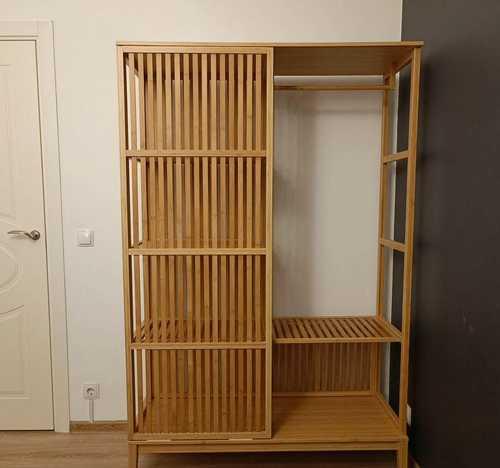 Открытый шкаф Nordkisa IKEA (Нордкиза Икеа) раздви