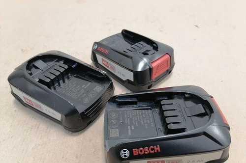 Аккумуляторы Bosch PBA 18В 2.5Ач (новые)