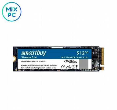 Накопитель SSD M.2 512GB Smartbuy Stream E14 sbssd