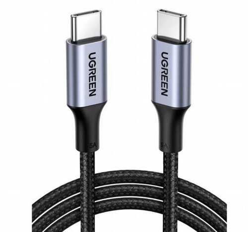 Кабель ugreen USB C-USB C. 100 Вт 1.5 м