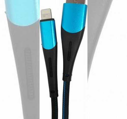 USB Кабель для Apple/iPhone Xs-019, 2A, Голубой