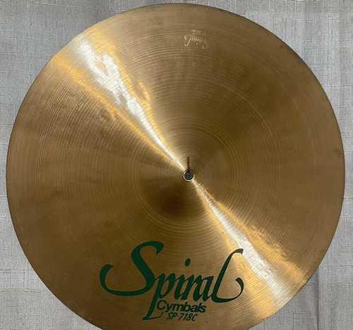 Тарелка Spiral cymbals SP-718C ride