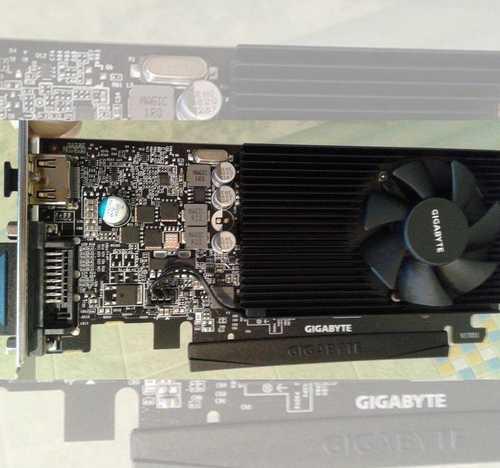 Видеокарта gigabyte nvidia GeForce GT 1030 GV-N103