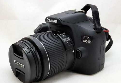 Фотоаппарат canon 2000d