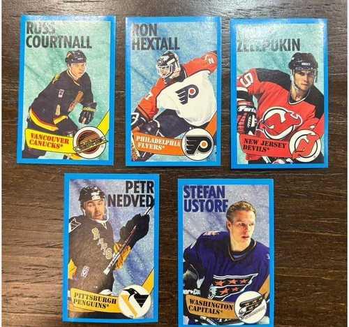 Наклейки panini NHL 1996-1997 (5 штук)